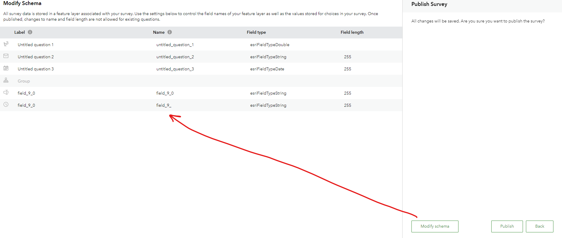 Error 999 there are more than one survey elements ... - Esri Community