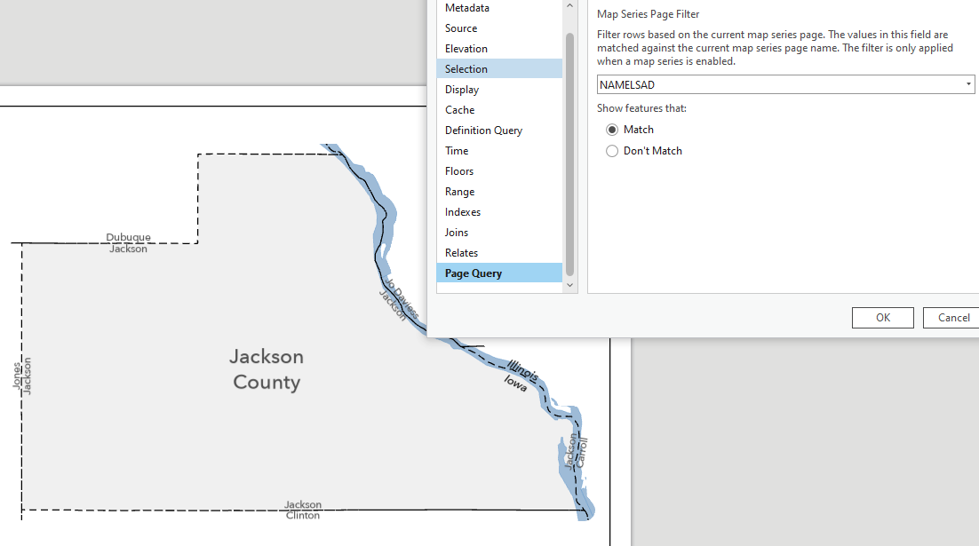Exclude boundary labels from clipping in map serie... - Esri Community