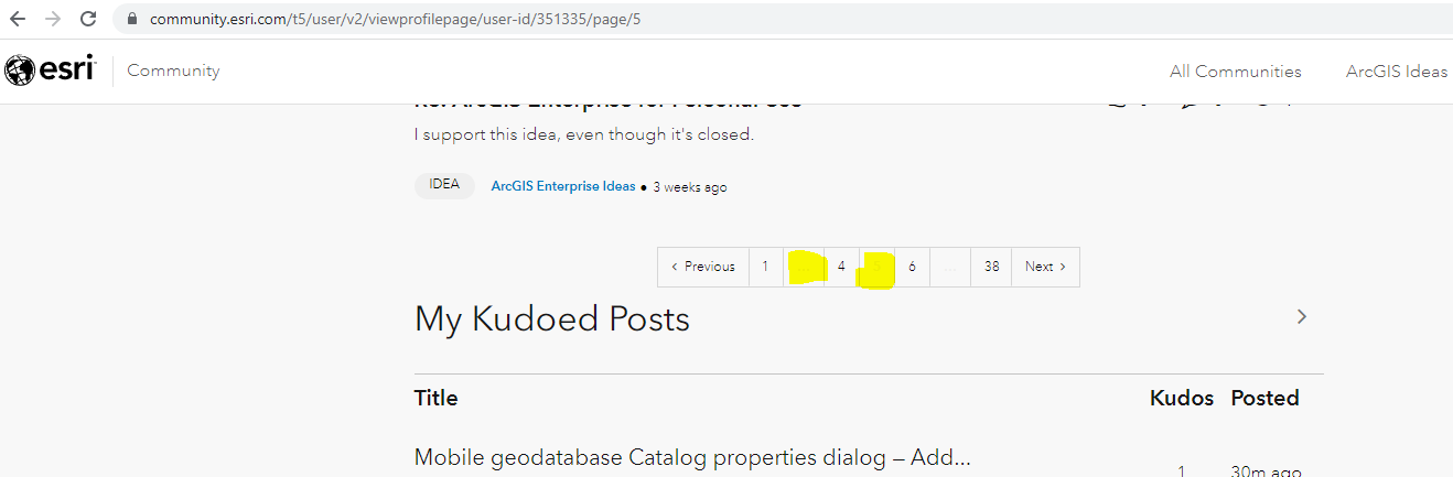 Solved: Why are page numbers missing in navigation buttons... - Esri Community