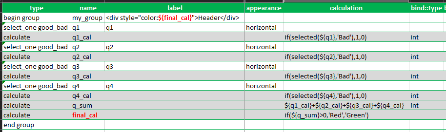 Solved: Group Heading Conditional Formatting - Esri Community