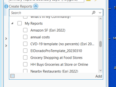 Report Templates from Business Analyst. - Esri Community