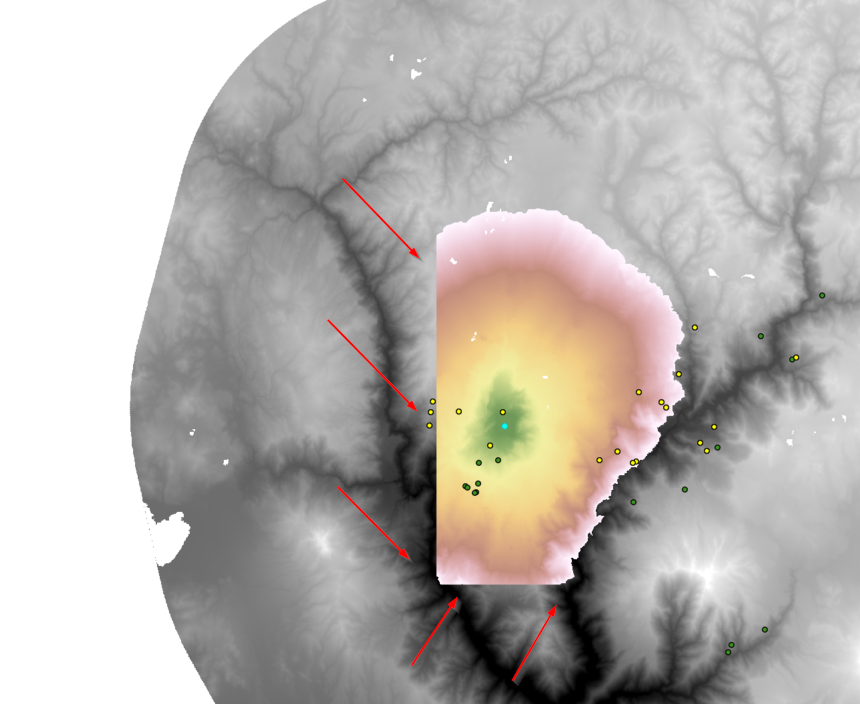 Raster analysis incomplete - Distance Accumulation - Esri Community