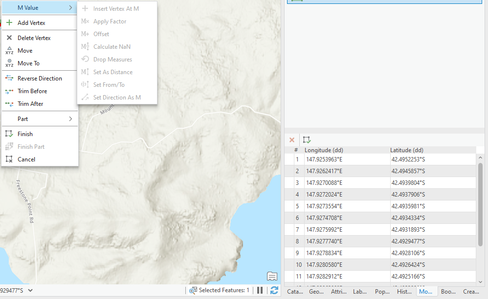 Solved: Enable M value - Esri Community