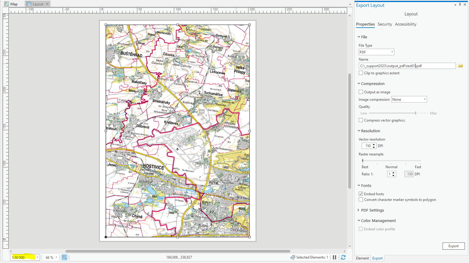 Solved: Export výkresu - Esri Community