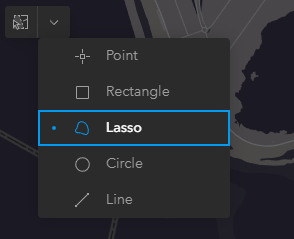 polygon selection (layer action map element) - Esri Community