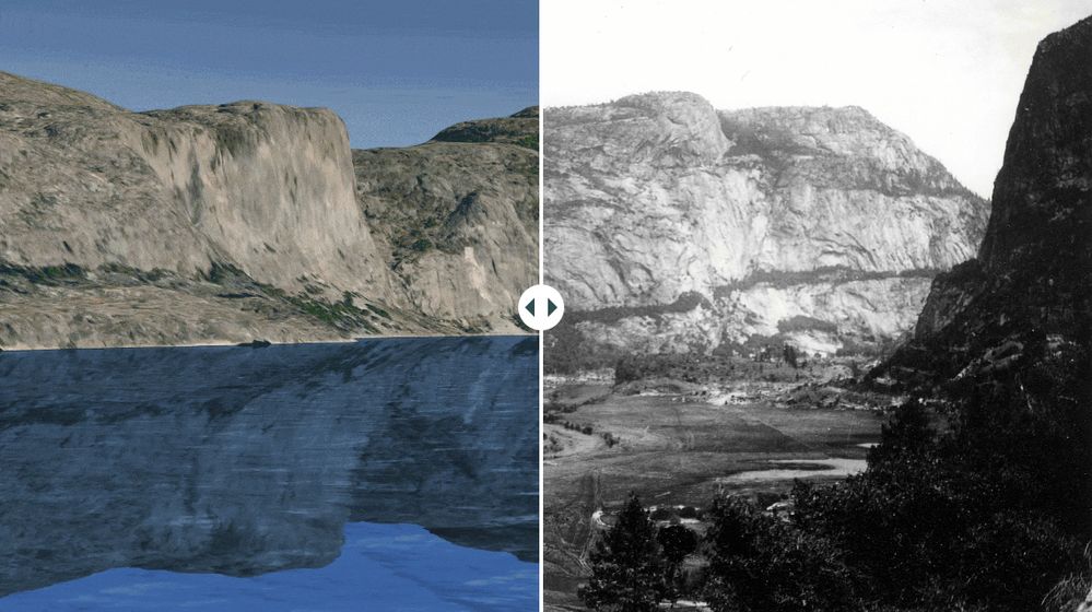 Before and after dam construction story - Esri Community