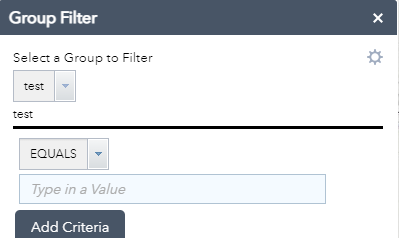 Use map image layer with Group Filter widget - Esri Community