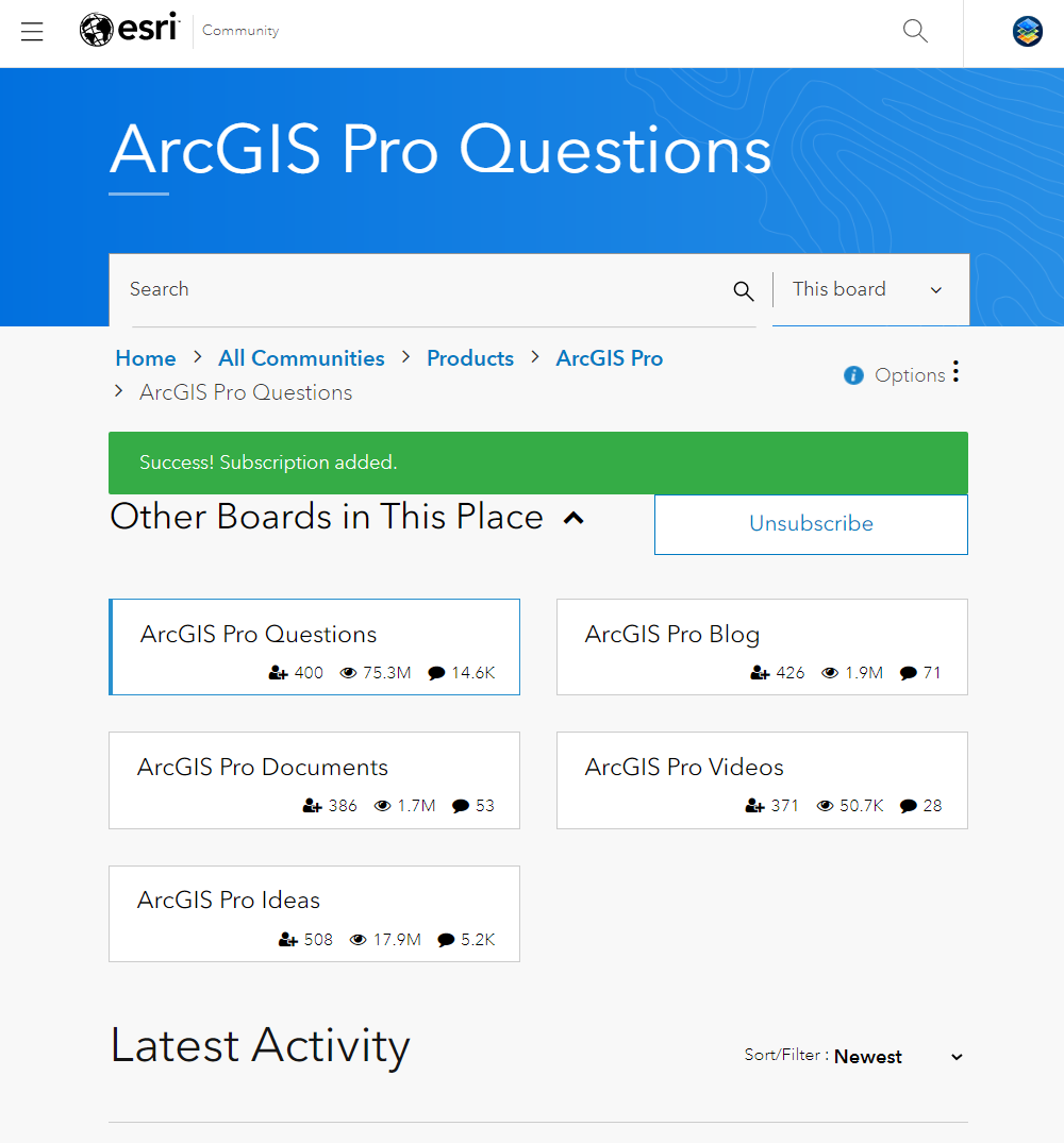 How to ask a question - Esri Community