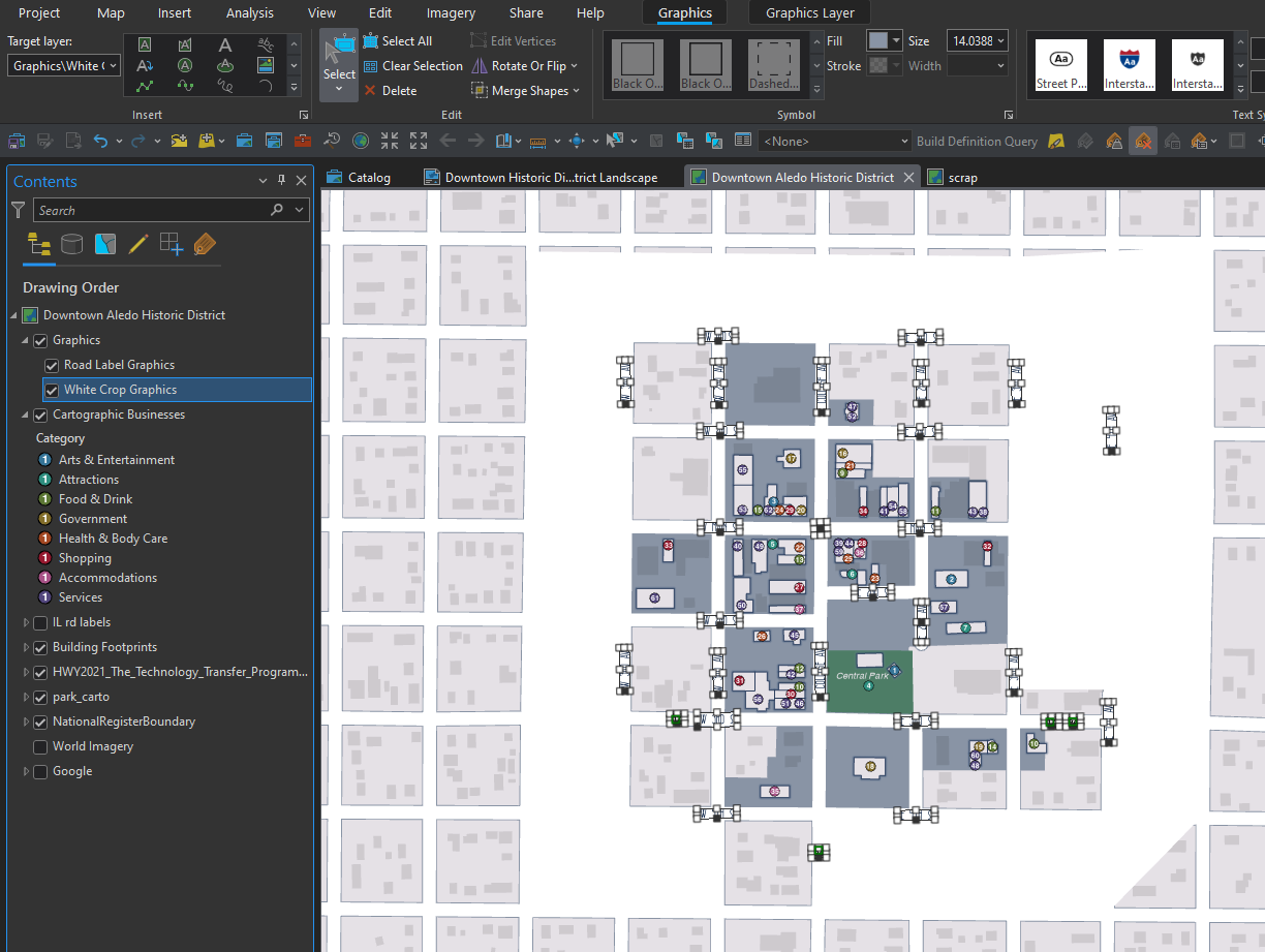 Map graphics suddenly unselectable - Esri Community