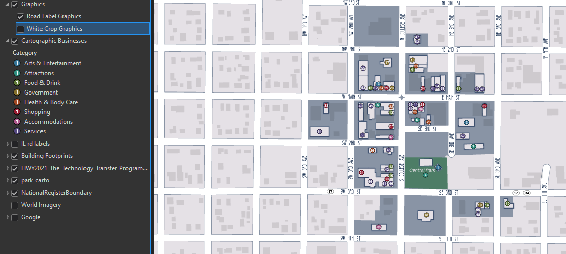 Map graphics suddenly unselectable - Esri Community