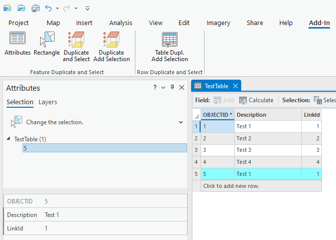 Change the selected item in the Attribute pane's t... - Page 2 - Esri ...