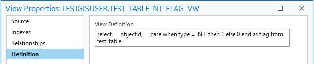 Solved: Mobile GDB database view definition includes CREAT... - Esri Community