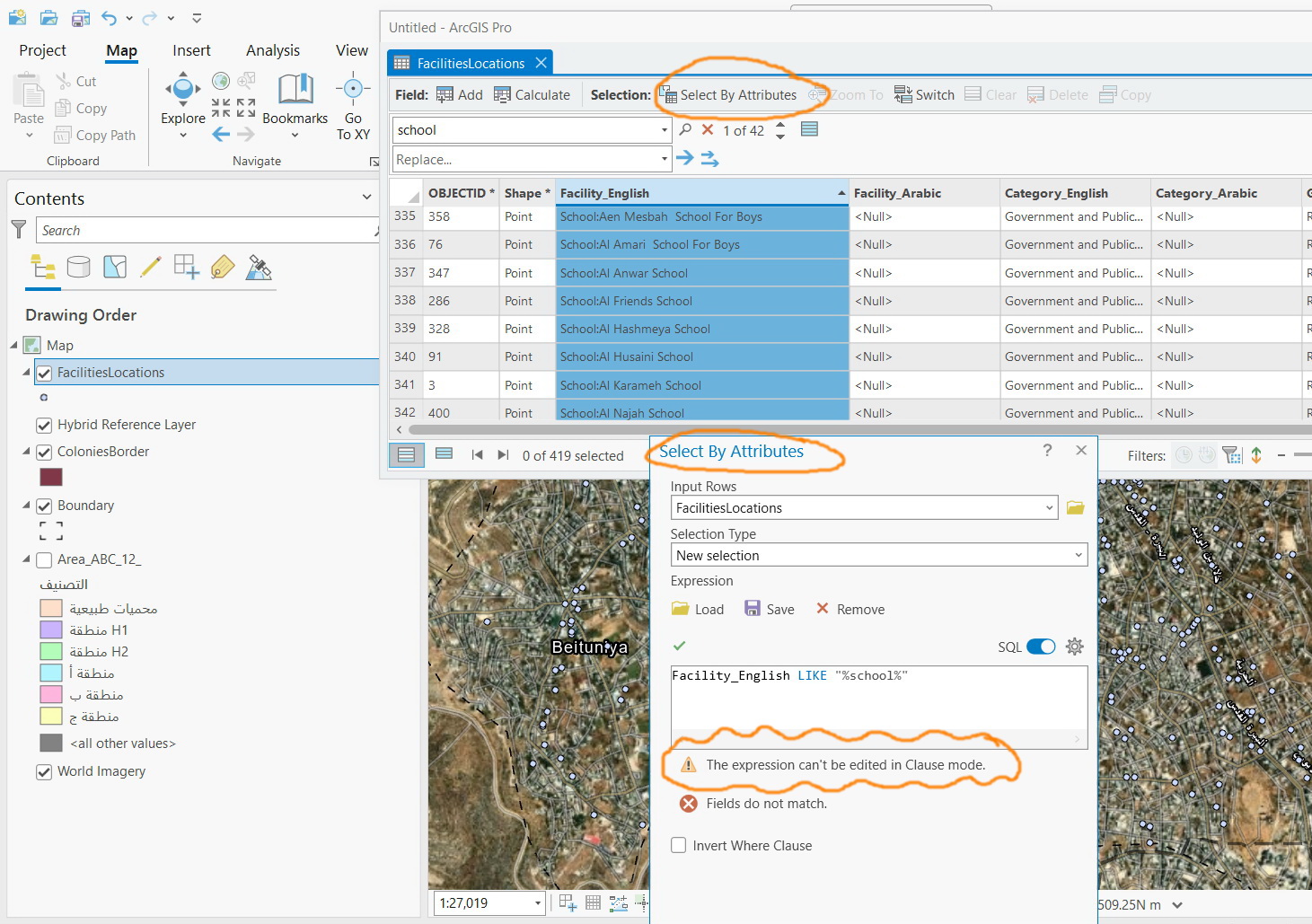 ArcGIS Pro 3.0.2: The “select by attributes” tool ... - Esri Community