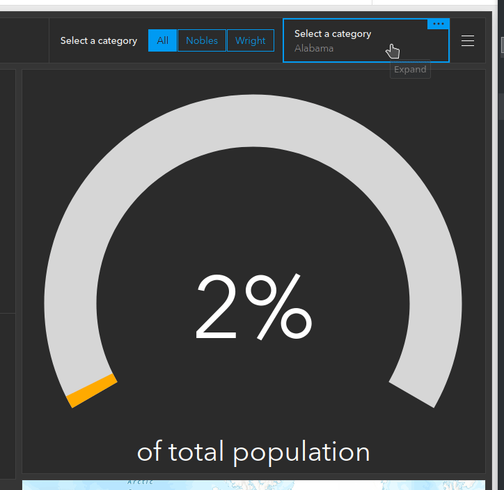 Gauge Data Expression for Percentage of Total - Esri Community