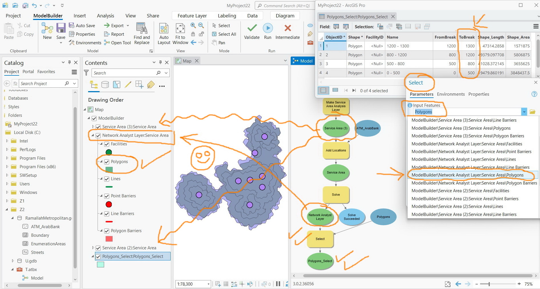 ArcGIS Pro 3.0.2: Why the “service area” group lay... - Esri Community