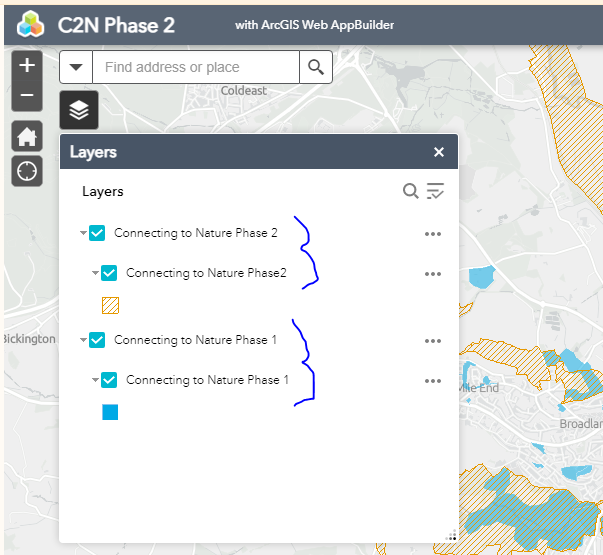 Web App Builder Map labelling layers twice in lege... - Esri Community