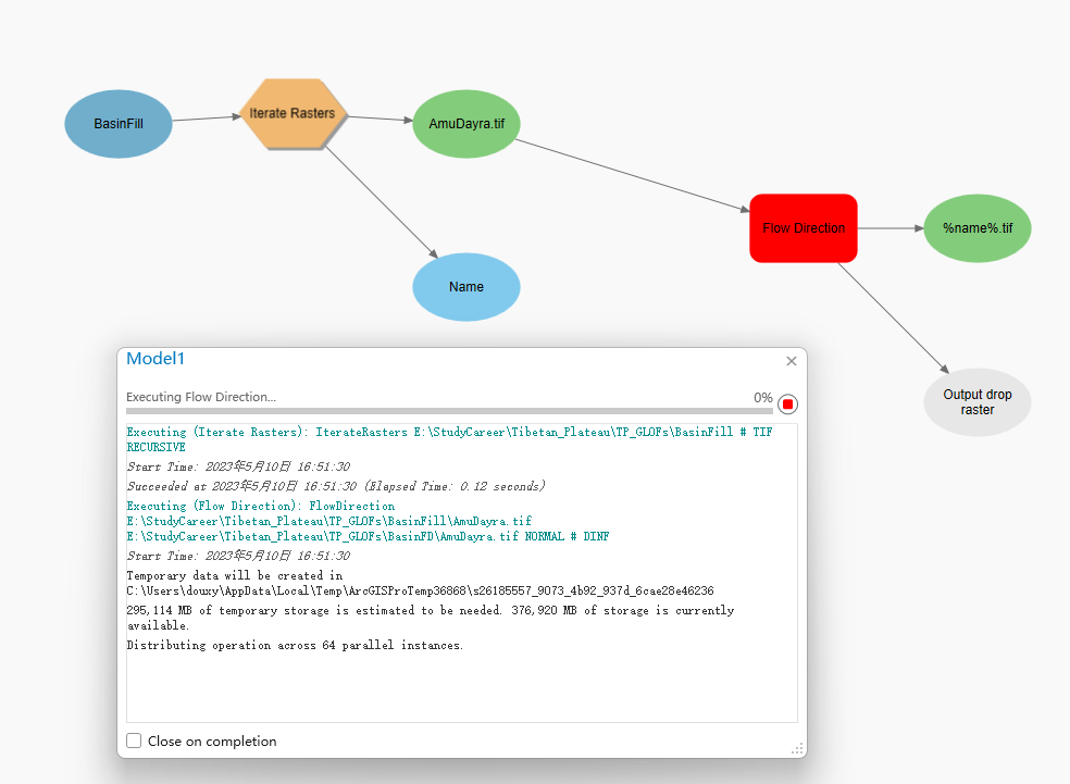 How can I tell if the tool is still running proper... - Esri Community
