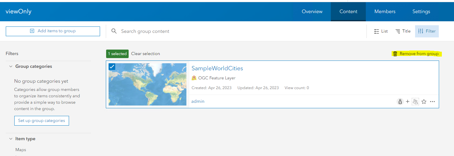 Solved: Portal for ArcGIS 11.1: can no longer share items ... - Esri Community