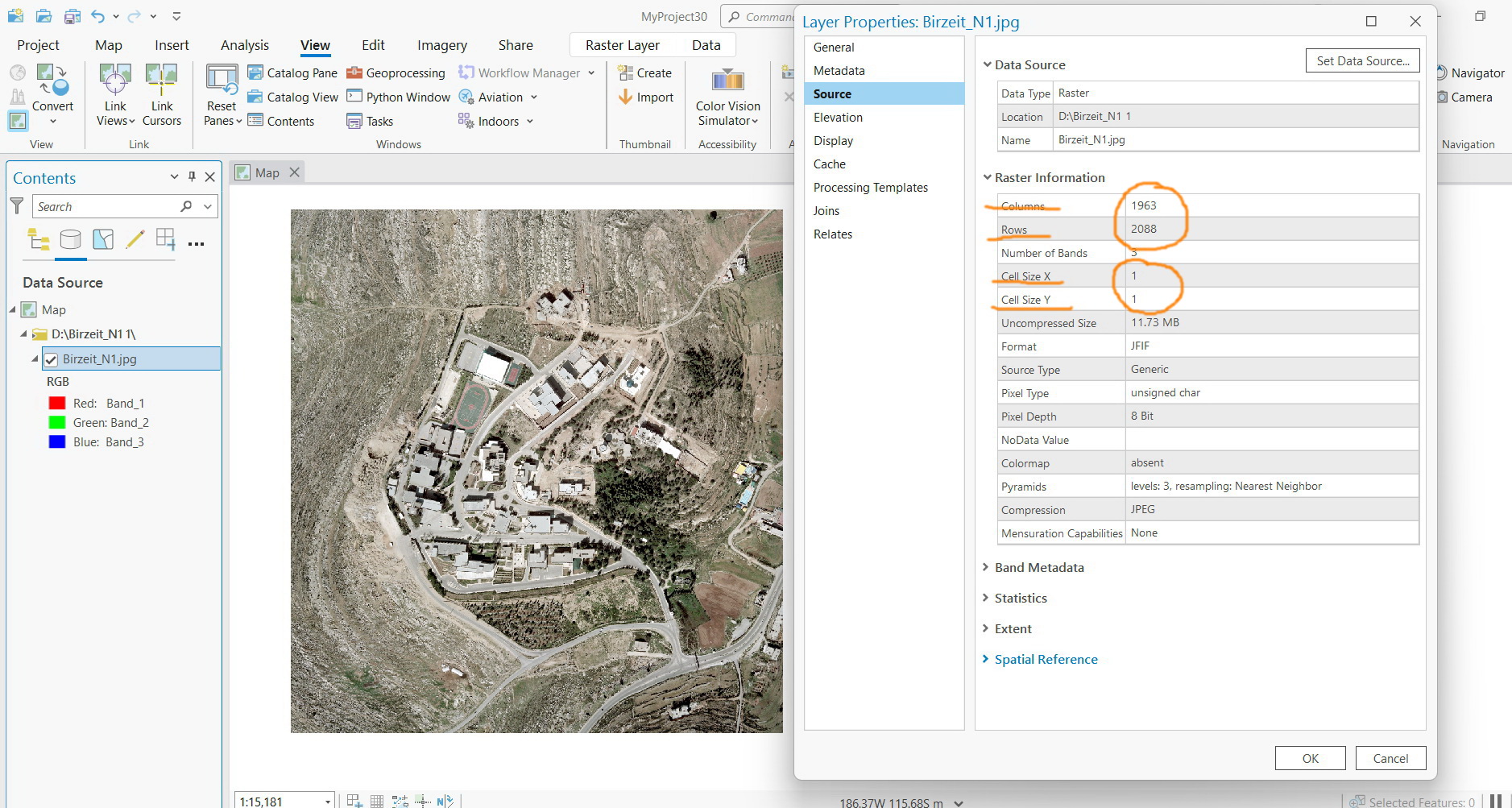 ArcGIS Pro 3.0.2: Saving the georeferenced image e... - Esri Community