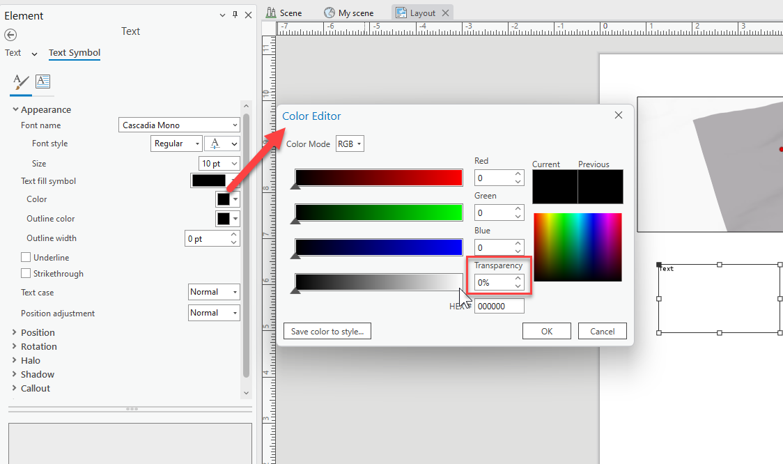 Solved: ArcGIS Pro SDK method for changing layout text col... - Esri ...