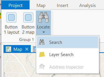 Solved: Adding the "Locate" button to a custom toolbar - Esri Community
