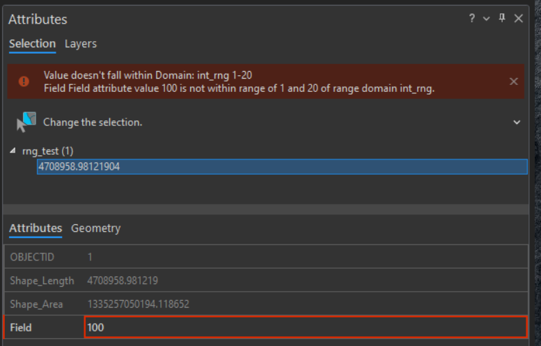 Range Domain Validation - Esri Community