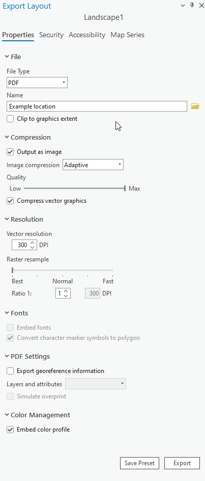 Color management issues on export - Esri Community