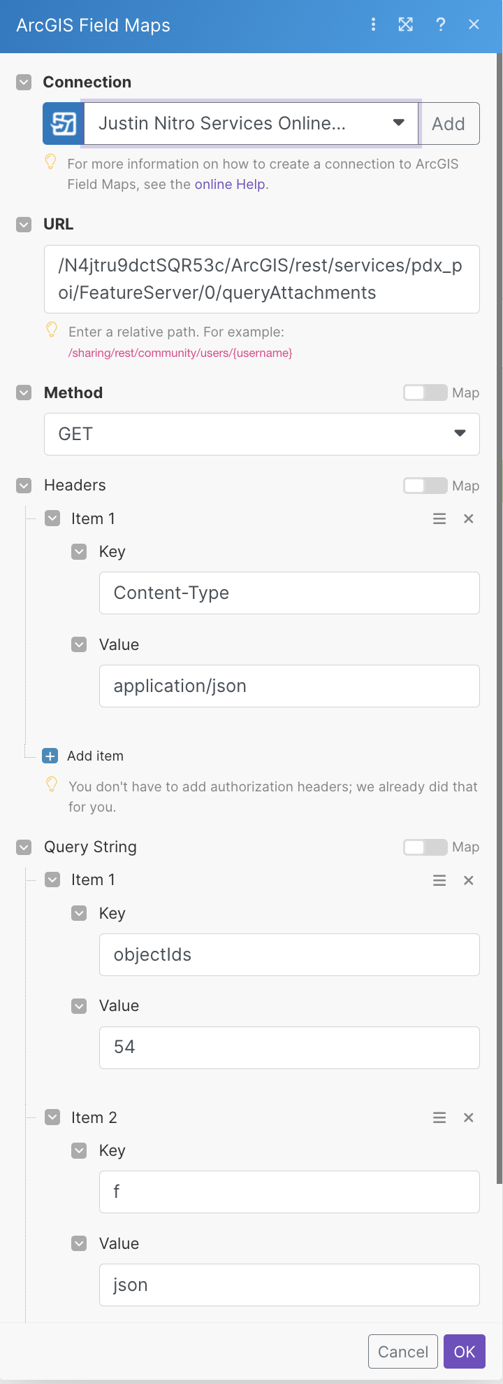 Field Maps attachments and Make/Integromat - Esri Community