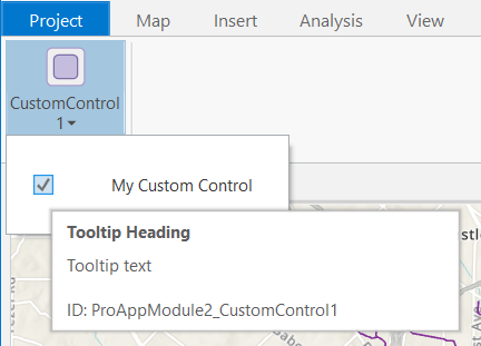 Solved: Custom Ribbon Button Drop Down in Add-in - Esri Community