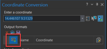 Solved: Coordinate Conversion tool is not intuitive - Esri Community