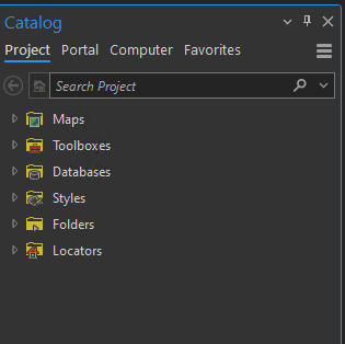 Solved: How can I customize the Catalog DockPane? - Esri Community