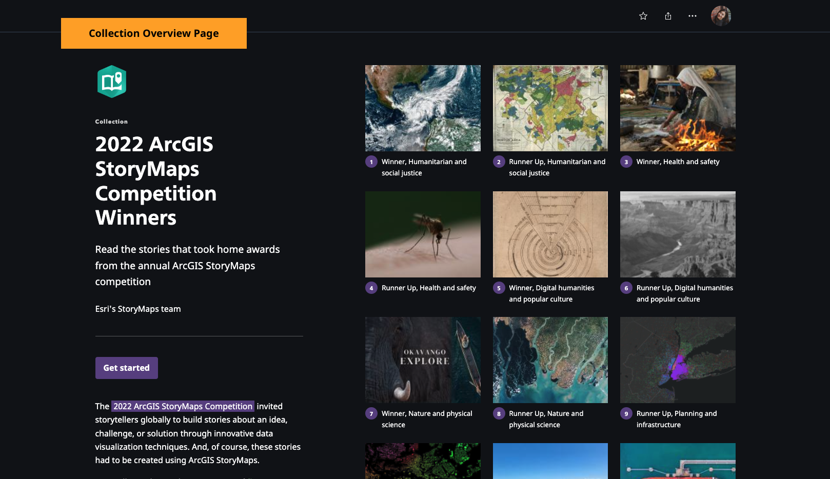 Enhancements to AGOL Story Map App to allow header... - Esri Community