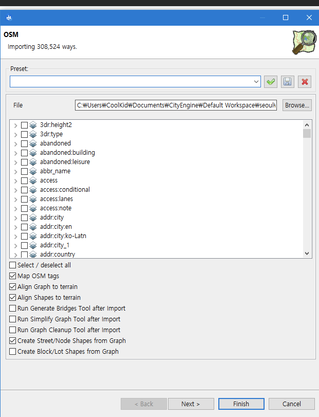 Large scale import from "get map data" - Esri Community