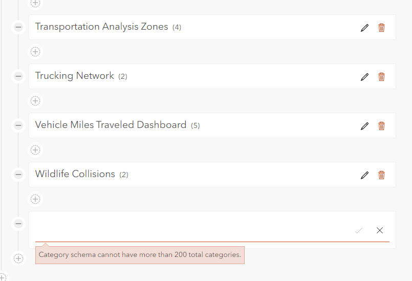 Increase Category Schema (Content categories) fro... - Esri Community