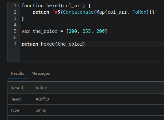 Custom Functions: Colors! - Esri Community