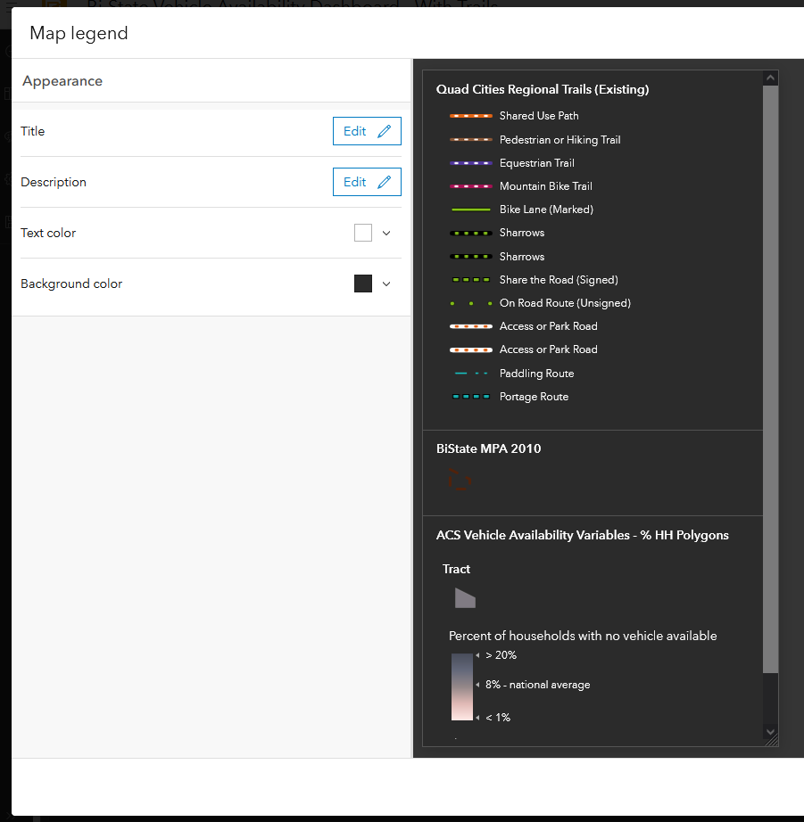 Customize layers shown in legend - Esri Community