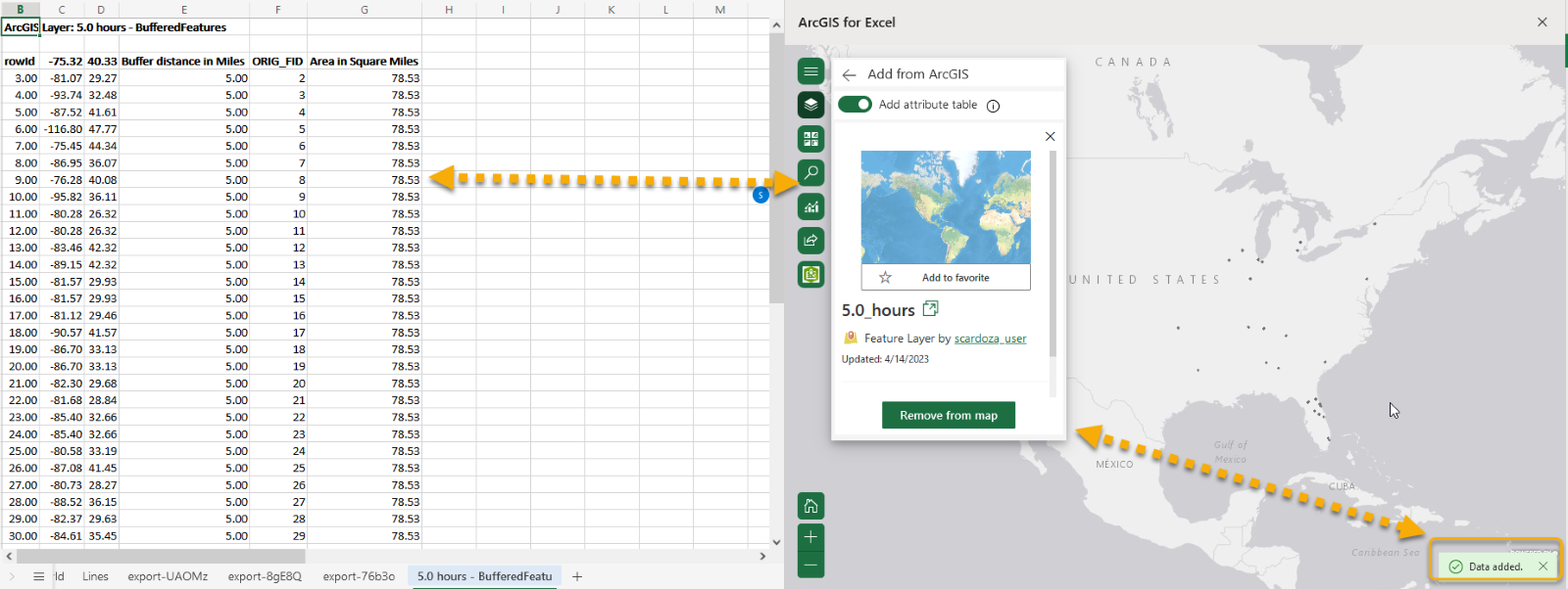 ArcGIS for Excel 2023.1.0.0.16 – Updates and bug f... - Esri Community