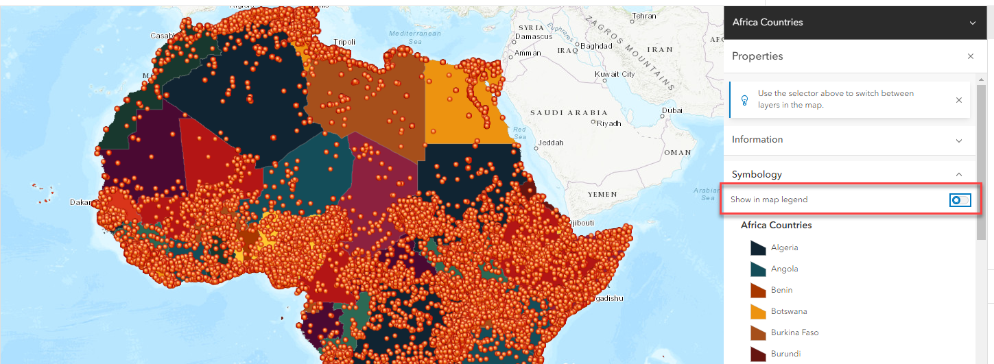 Customize layers shown in legend - Esri Community