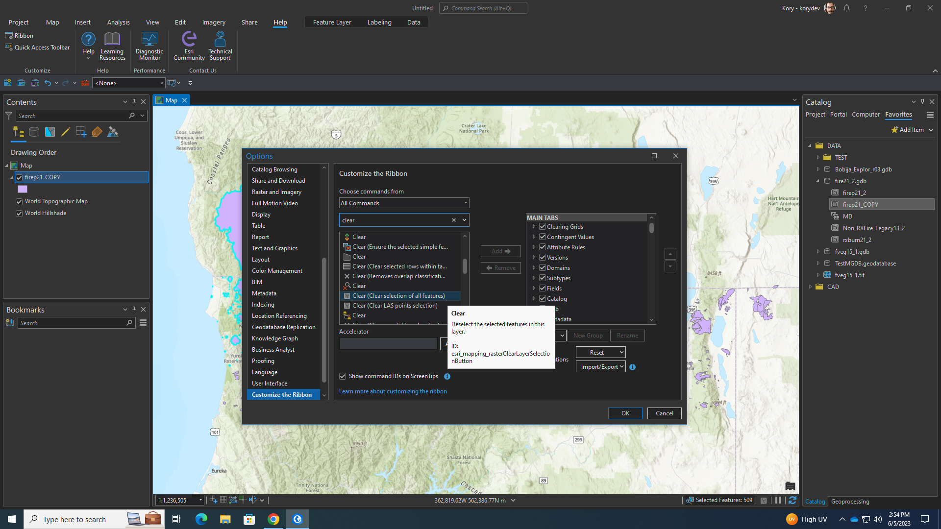 Honor keyboard accelerators - Esri Community