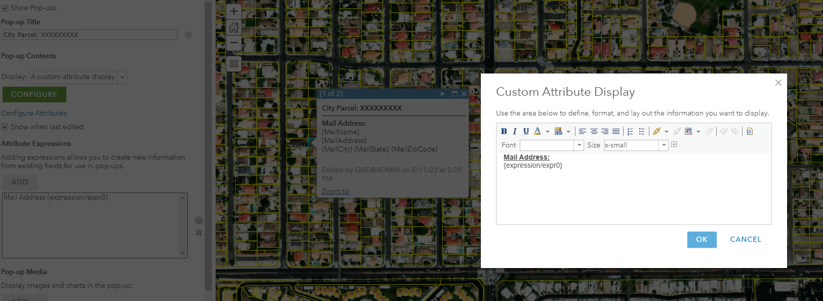 Solved: Bold text in popup in MapViewer - Esri Community