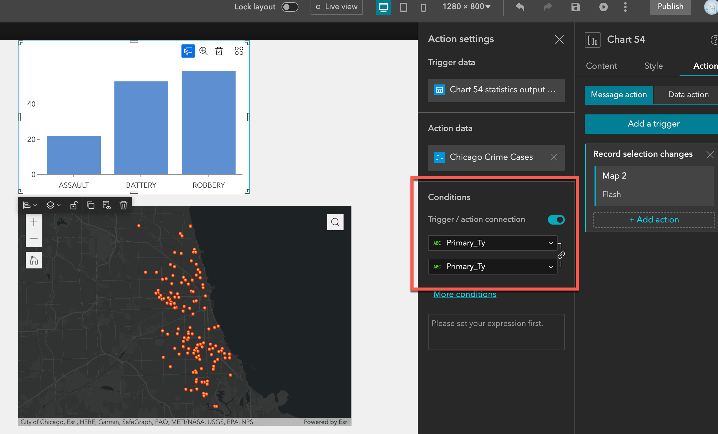 Experience Builder: Frustration with selection and... - Esri Community