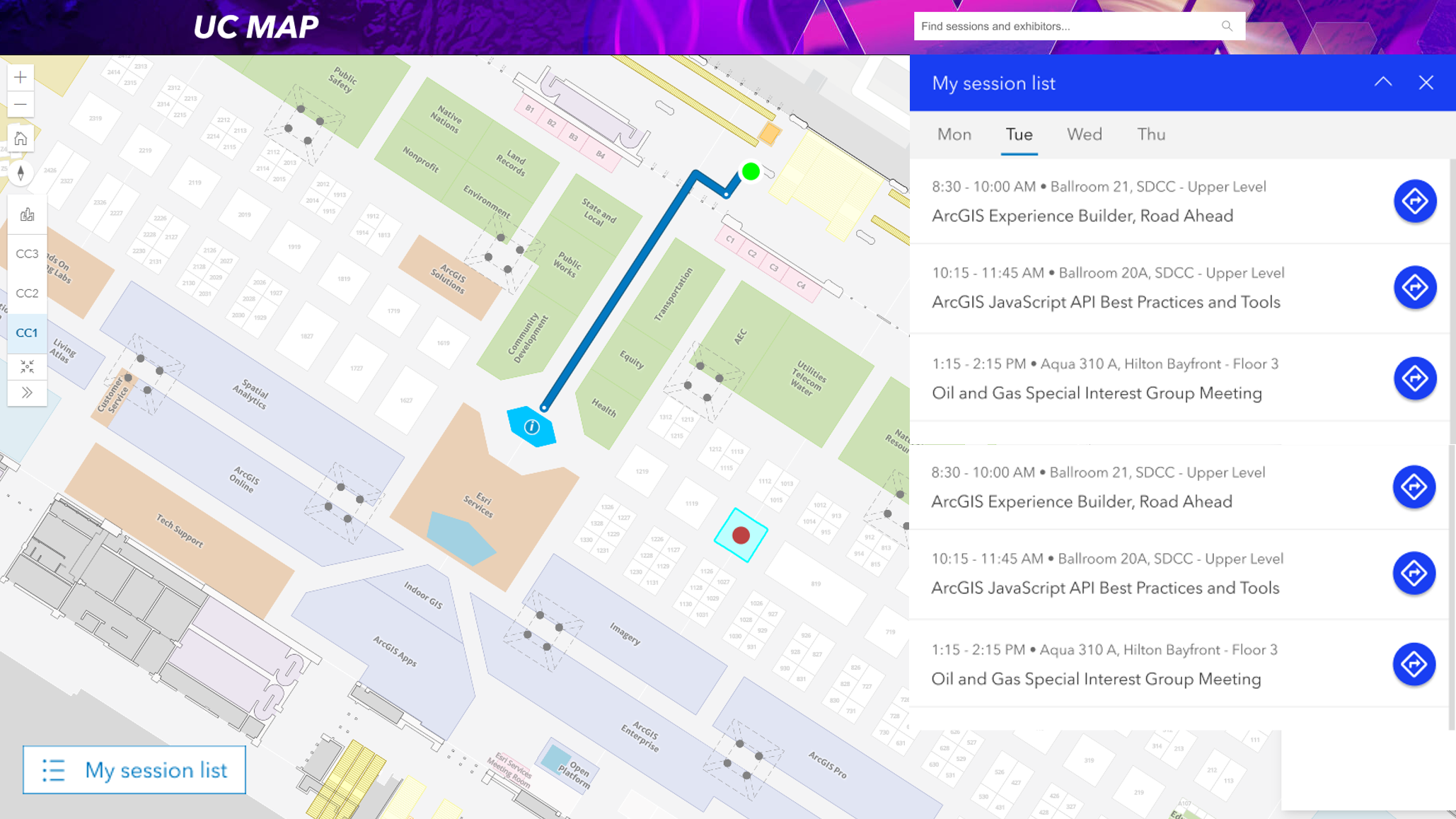 Map Your UC Experience - Esri Community