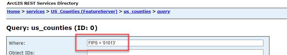 Solved: Query a Feature Layer by ArcGIS_Survey123 Not Work... - Esri Community