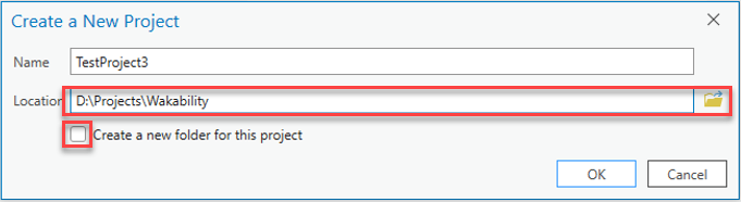 When creating a new ArcPro project, there should b... - Esri Community