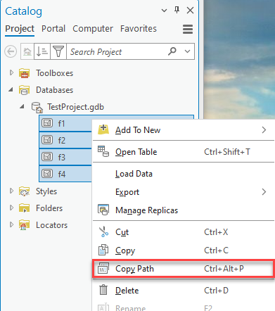 Copy list of datasets from Catalog View to Excel - Esri Community