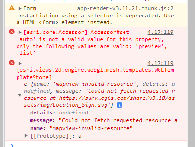 Solved: Webform map questions missing pin symbol/marker - Esri Community