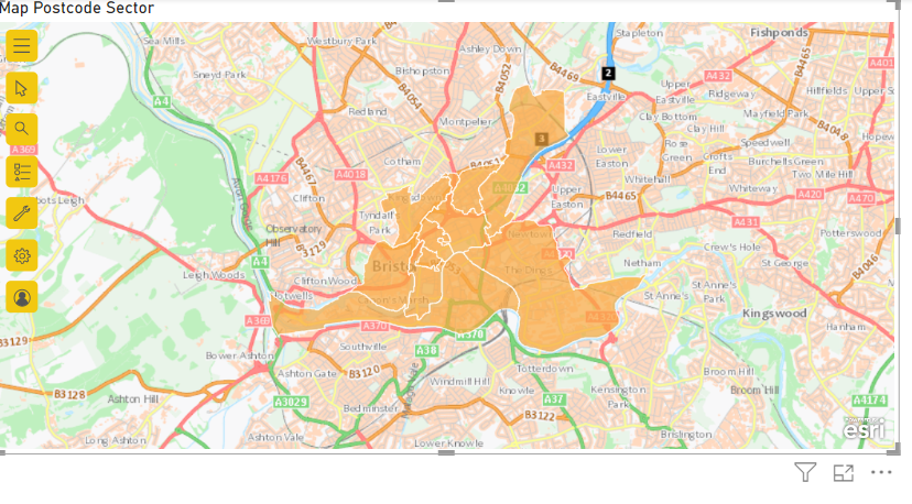 UK Postcode Sectors not loading on the ARCGIS for ... - Esri Community
