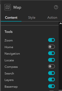 Tick boxes and radio buttons for map layers widget - Esri Community