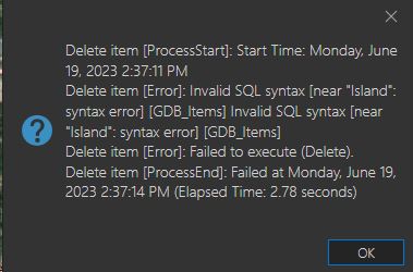 Deleting a Feature Class in a File GDB - Esri Community