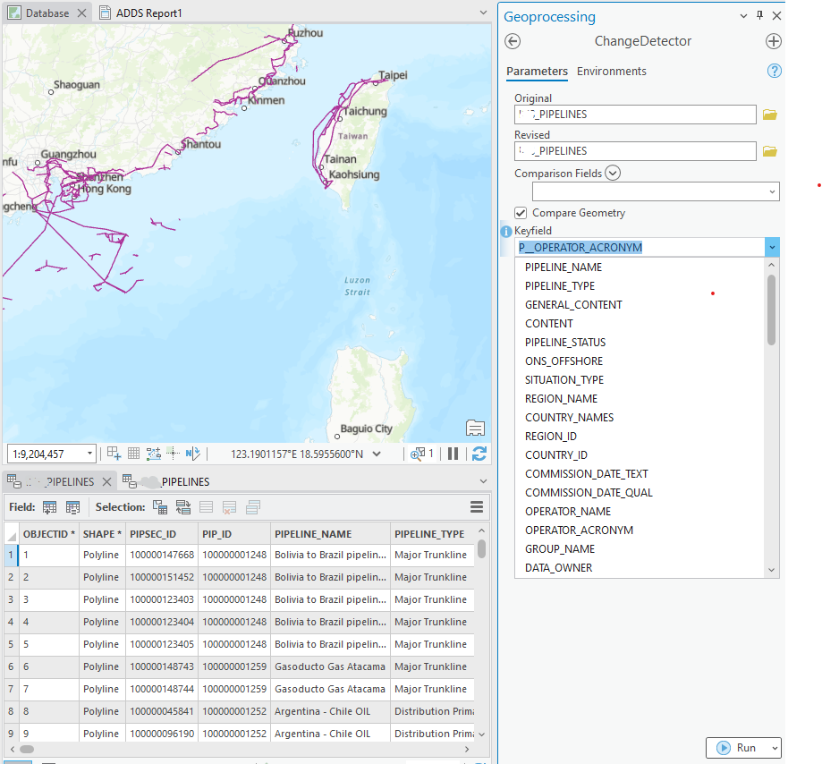 Solved: Missing keyfields in Pro Change Detector - Esri Community